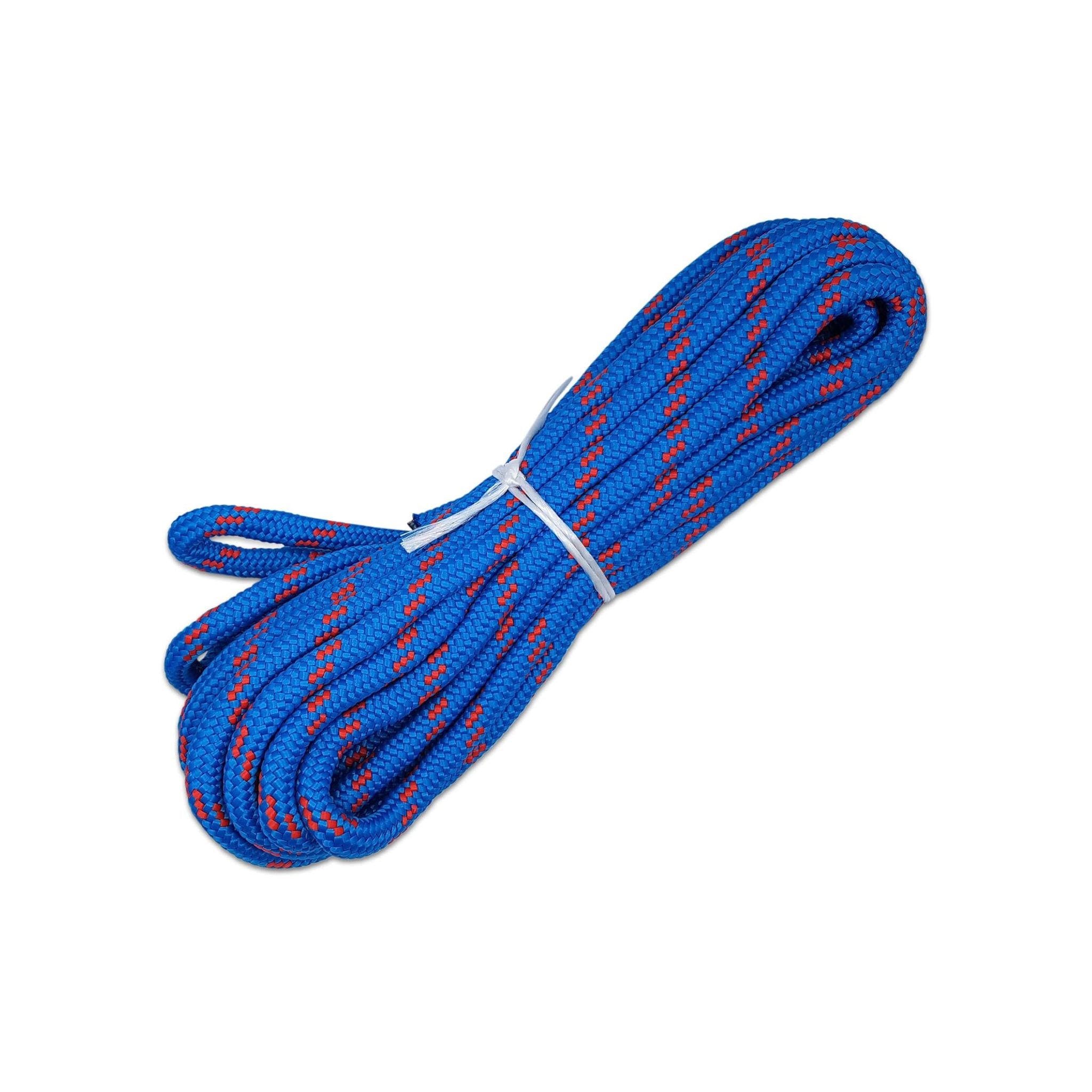 10mm Poly Braided Rope – 10m of Blue Line Cord | Mypurecore ...